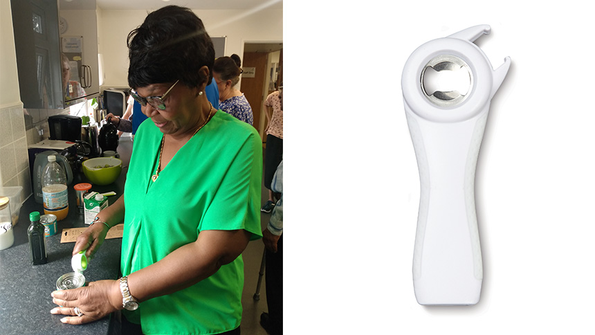 People with dementia try out clever kitchen gadgets | Alzheimer's Society