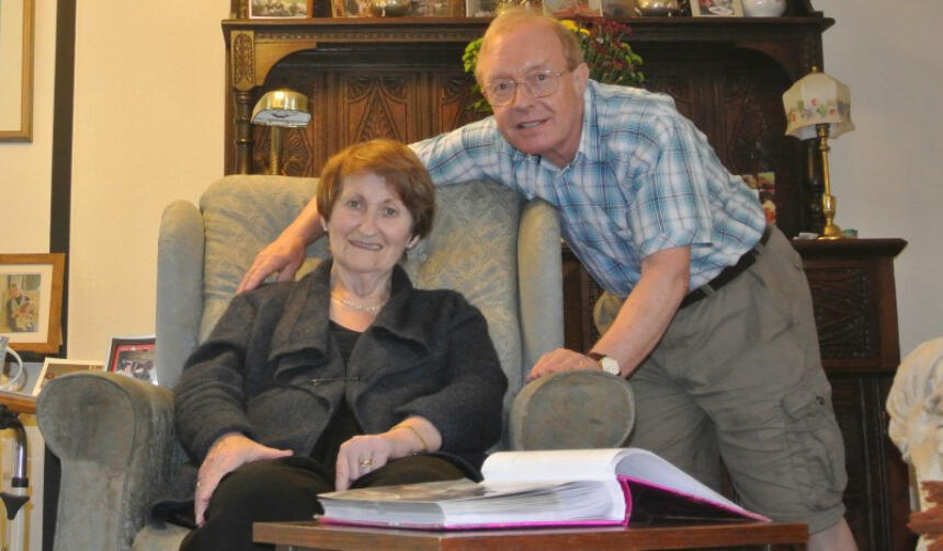 Pauline and Peter Garside in 2014 | Alzheimer's Society