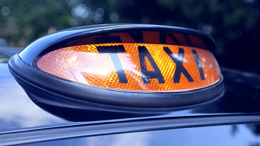 Taxi sign | Alzheimer's Society