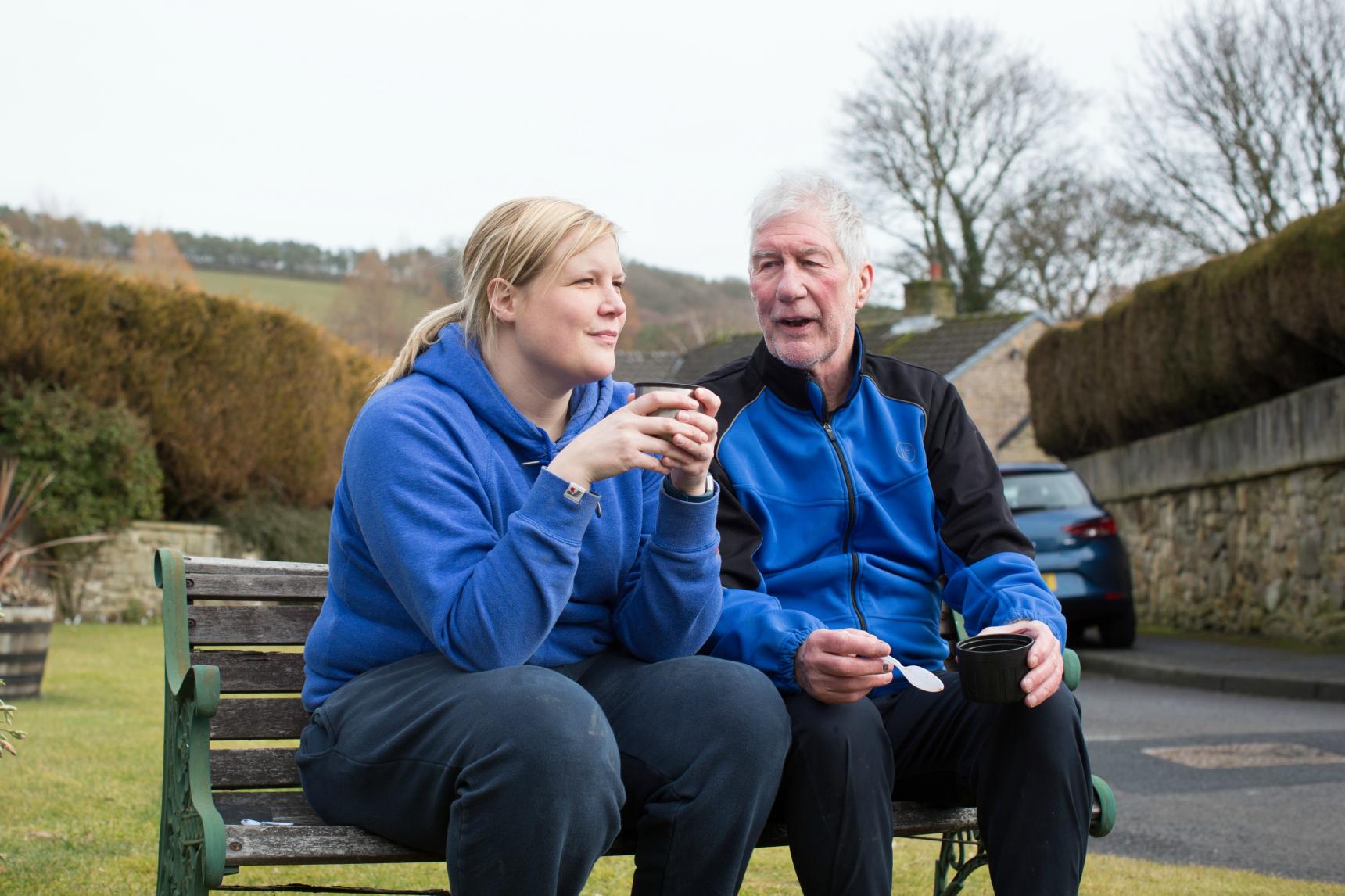 A140 brand library - people on a bench - jokes blog article | Alzheimer ...