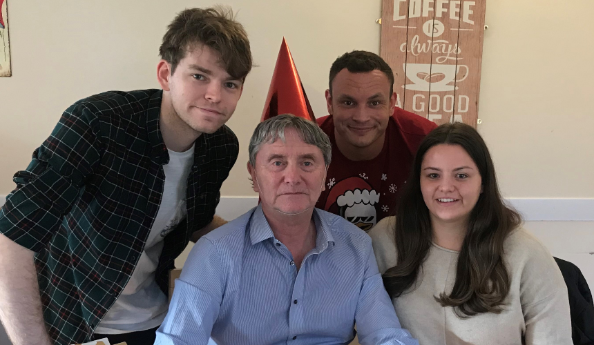 'Dad's hallucinations got worse and worse' - Jess and her dad's young ...