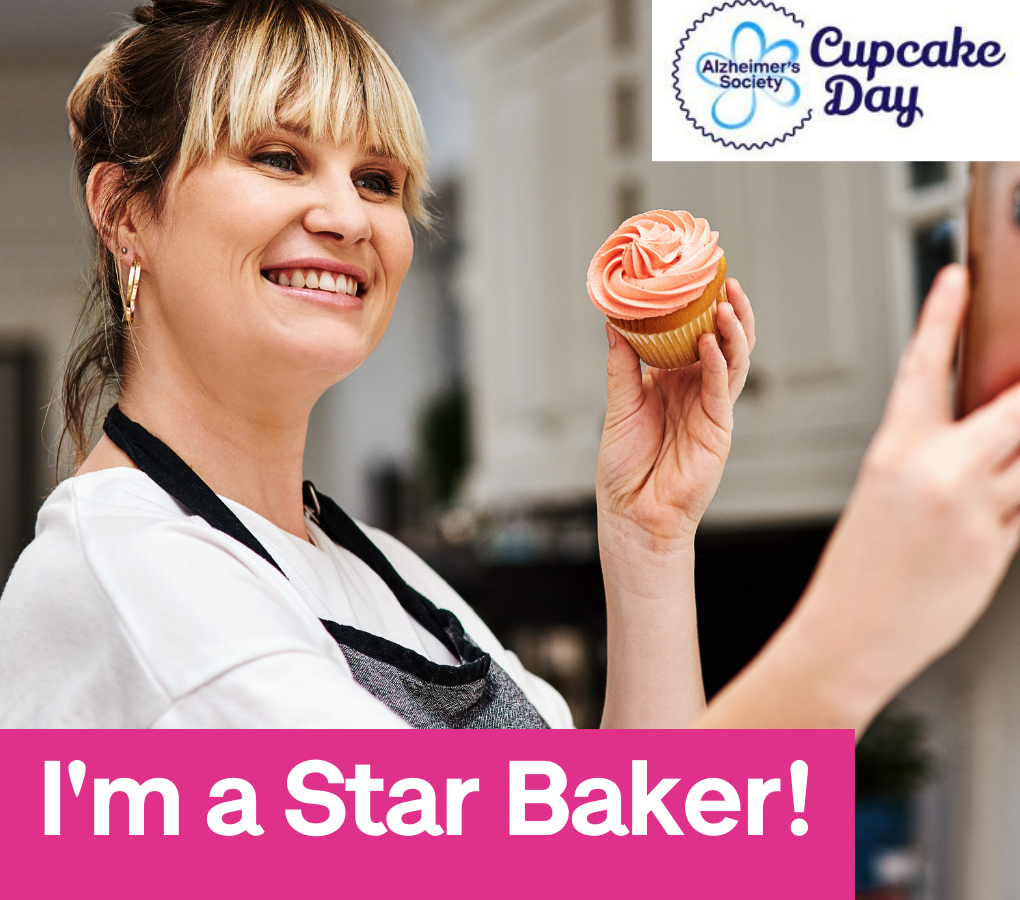 Star Baker Badge Cupcake Day 2021 | Alzheimer's Society