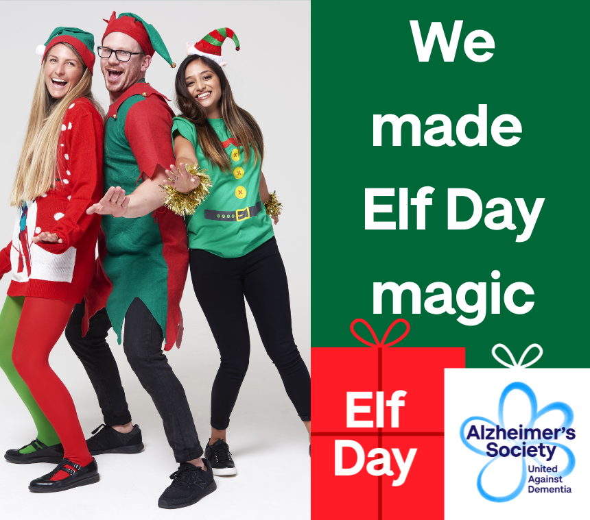 We made Elf Day magic badge | Alzheimer's Society