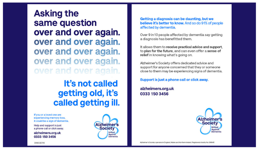 Dementia Action Week 22 A5 flyer (English) | Alzheimer's Society