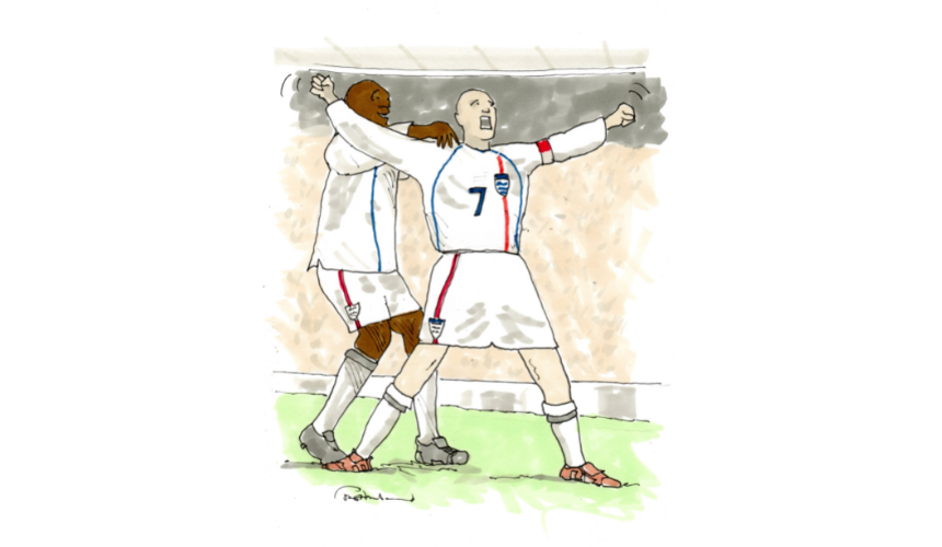 England football immortalised with ‘unforgettable’ cartoons to ...