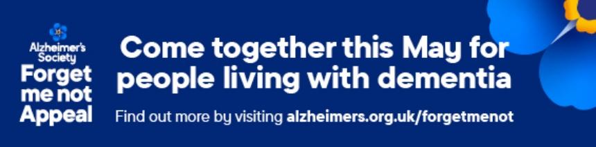 Forget Me Not Appeal email signature - Come together this May for ...