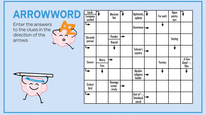 Brain Workout | Alzheimer's Society