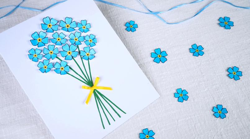 Forget Me Not Crafts | Alzheimer's Society